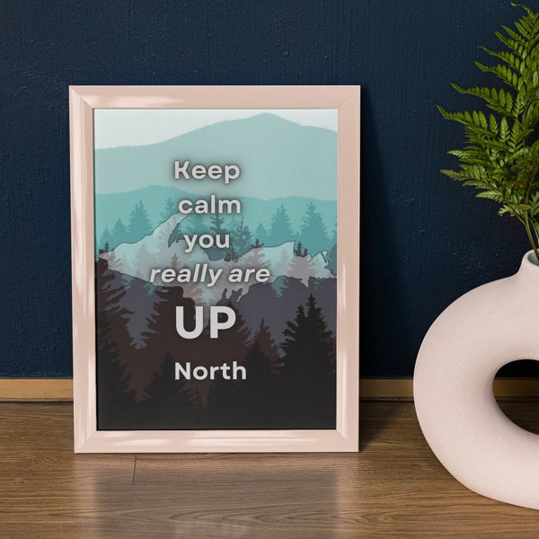 Up North Michigan Wall Art - Etsy