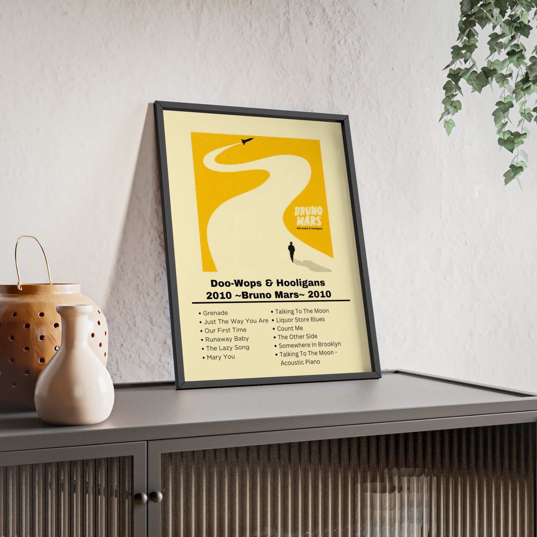 Doo-wops & Hooligans Bruno Mars Poster - Etsy