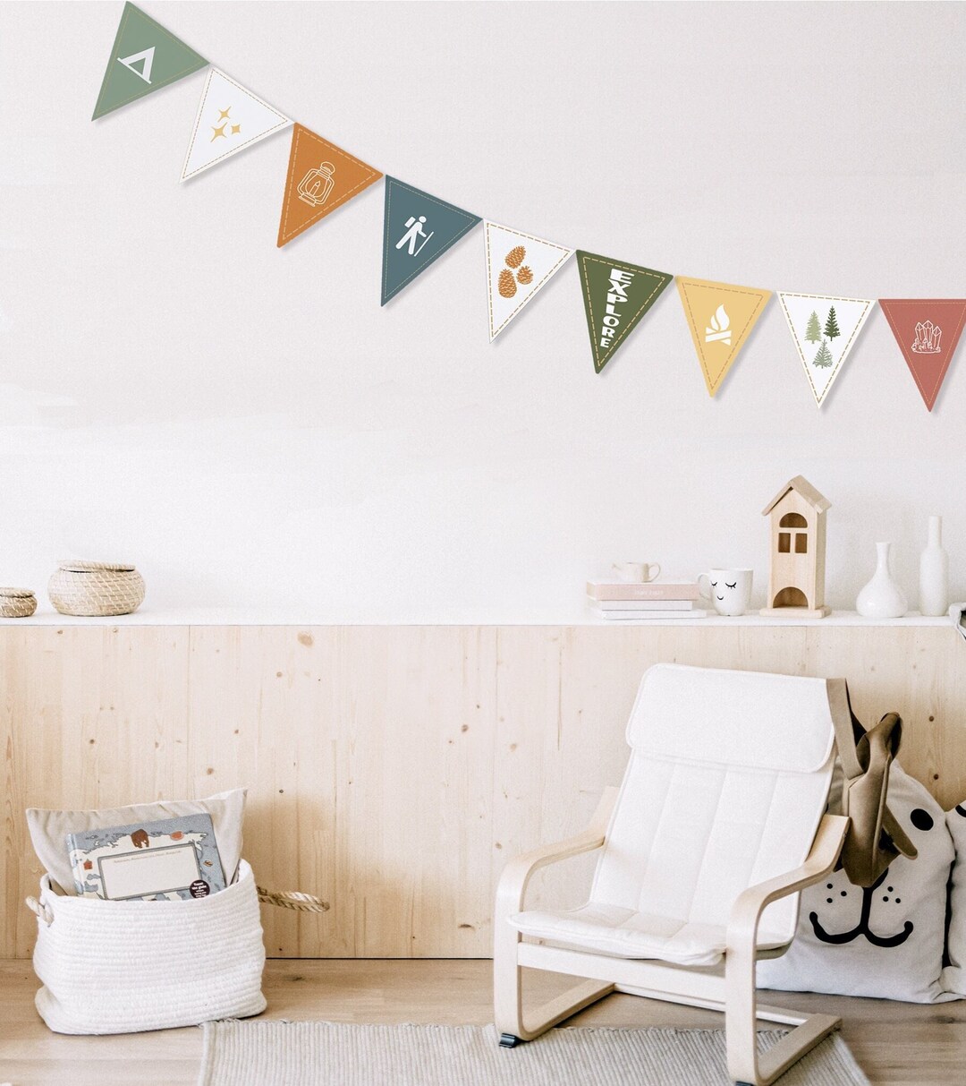 National Park Inspired DIY Banner Bunting | National Park Nursery ...