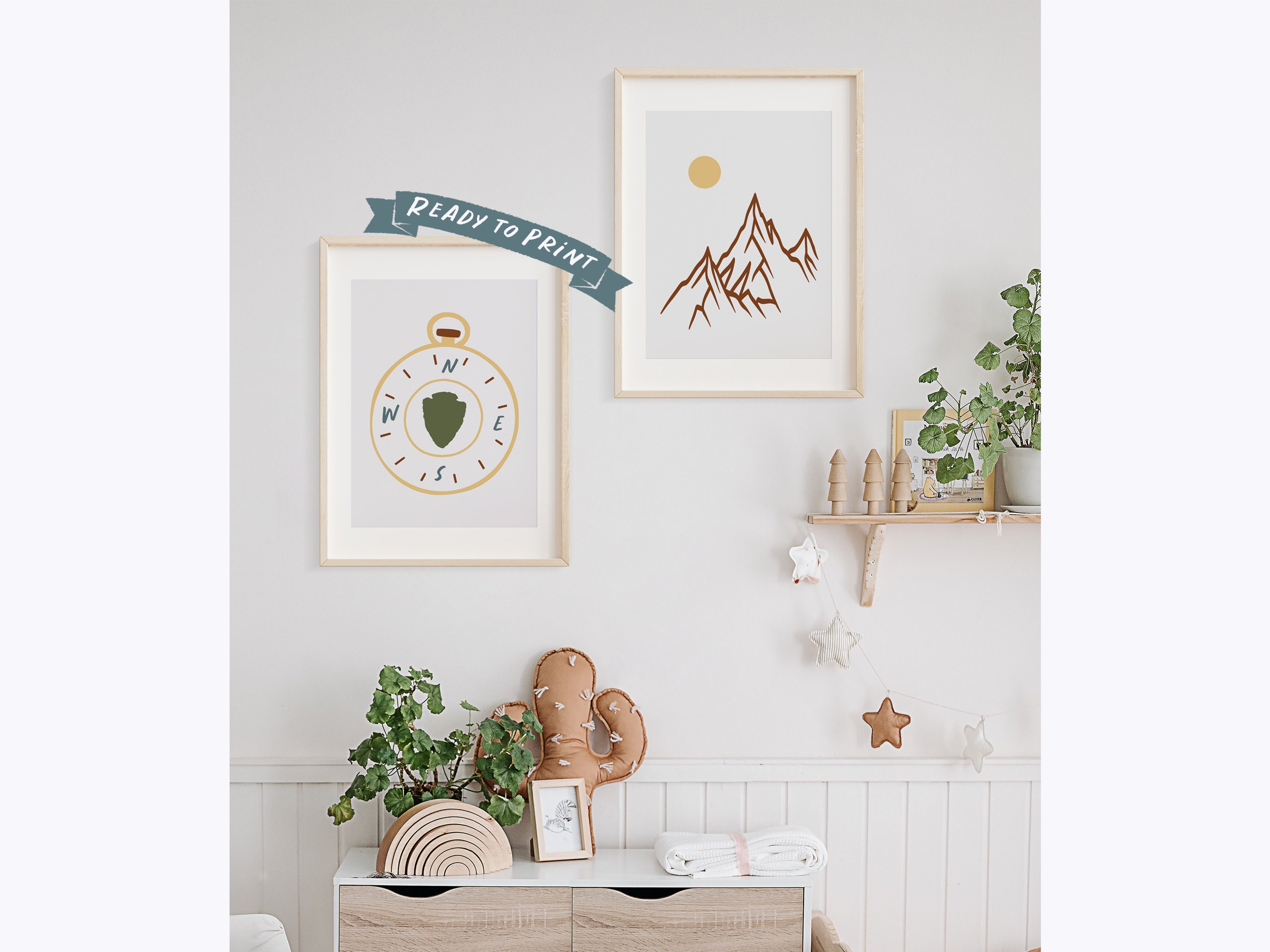 National Park Inspired Happy Camper Art Bundle National Park - Etsy