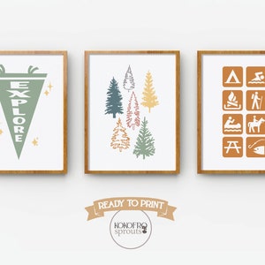 National Park Inspired Kids Art Bundle | National Park Nursery | Nature ...