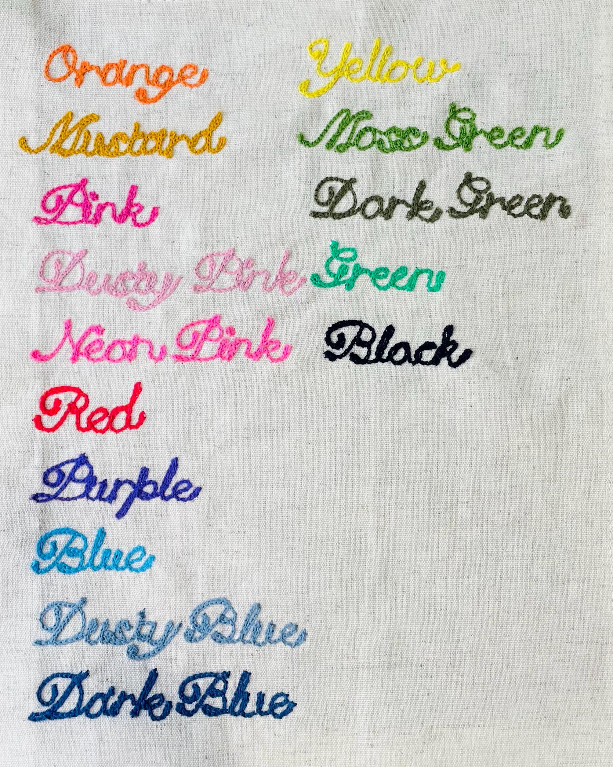 Embroidered Wedding/ Memory Venue Keepsake. - Etsy