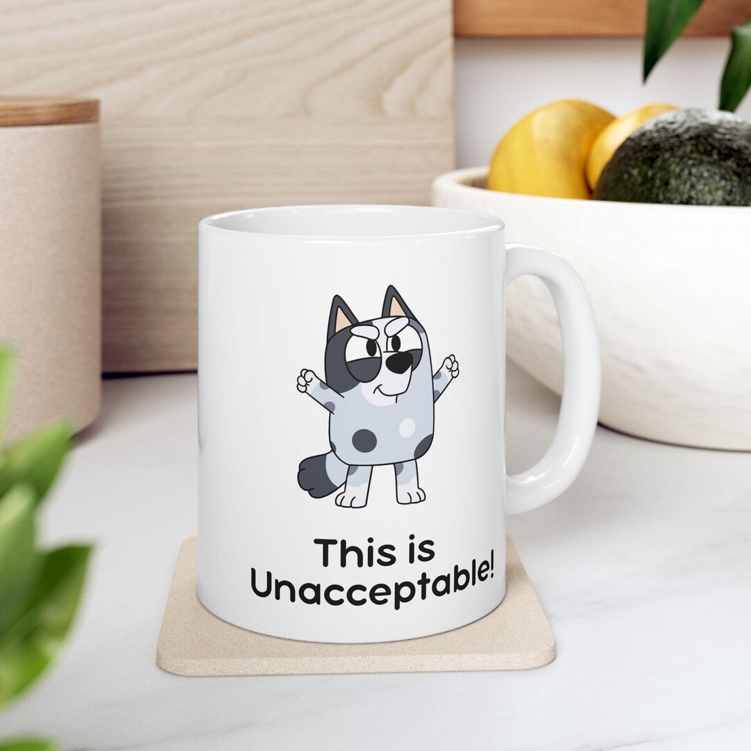 Bluey Muffin Heeler Coffee Mug, Funny Bluey Mug, Muffin Heeler This is ...