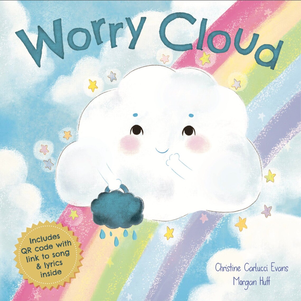 Worry Cloud Children's Book - Etsy