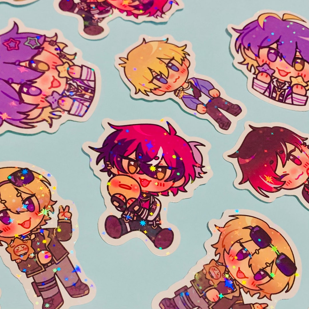 Nijien Holographic Stickers - Etsy