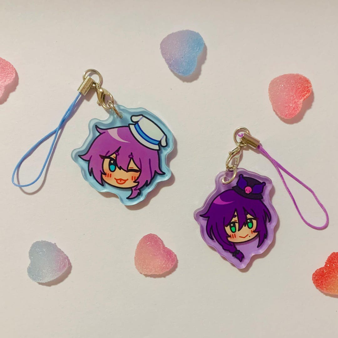 Enstars Nikimayo Cute Animal Keychain Phone Charms - Etsy