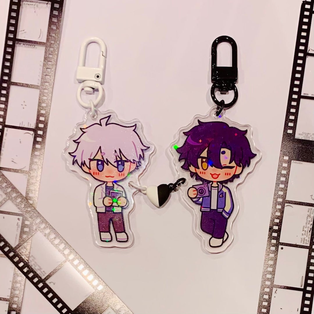 Link Click Heart Linking Keychain Charms - Etsy