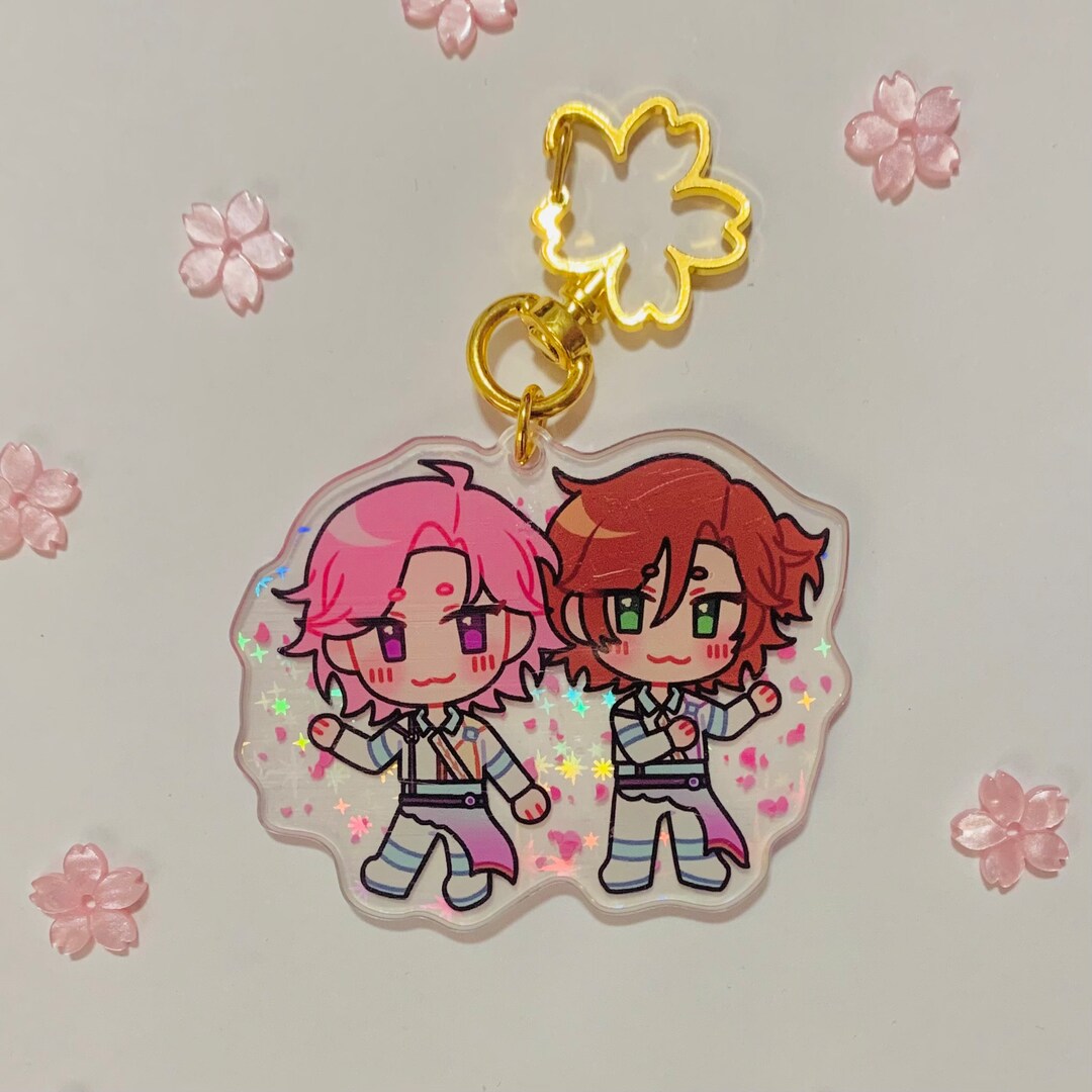 Enstars Double Face Acrylic Charm Keychains - Etsy