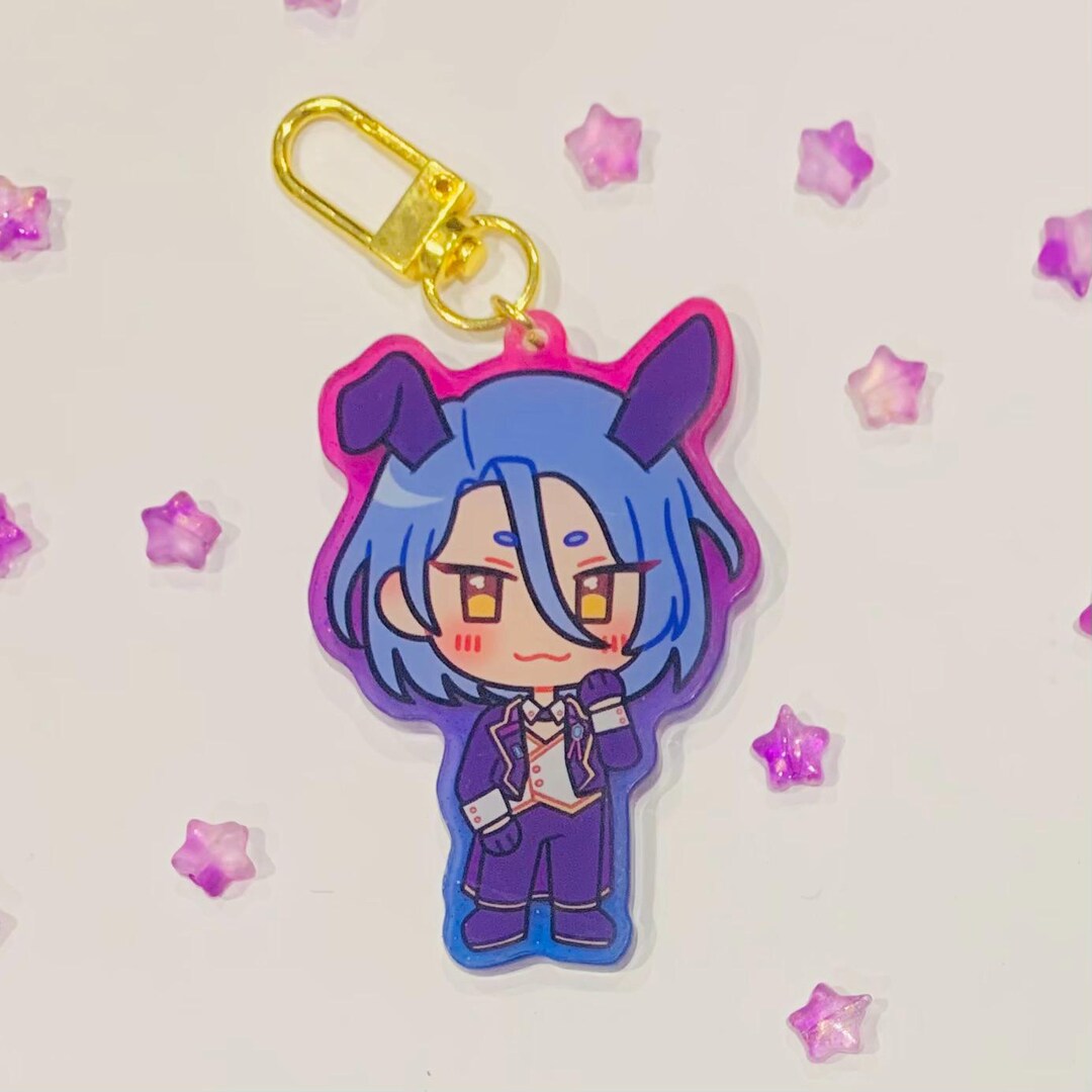 Enstars Himeru Bunny Acrylic Keychain Charm - Etsy
