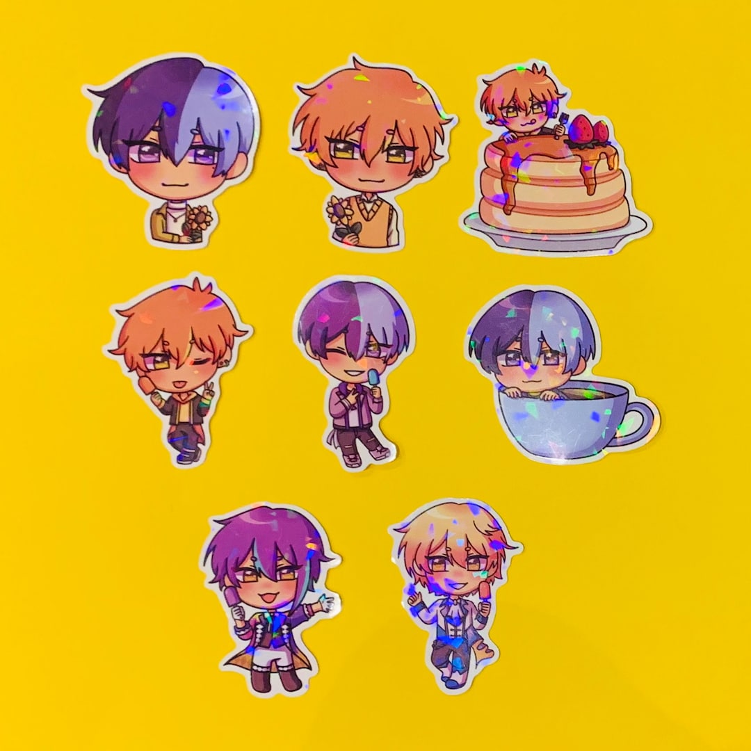 Project Sekai VBS WXS Holographic Vinyl Stickers - Etsy