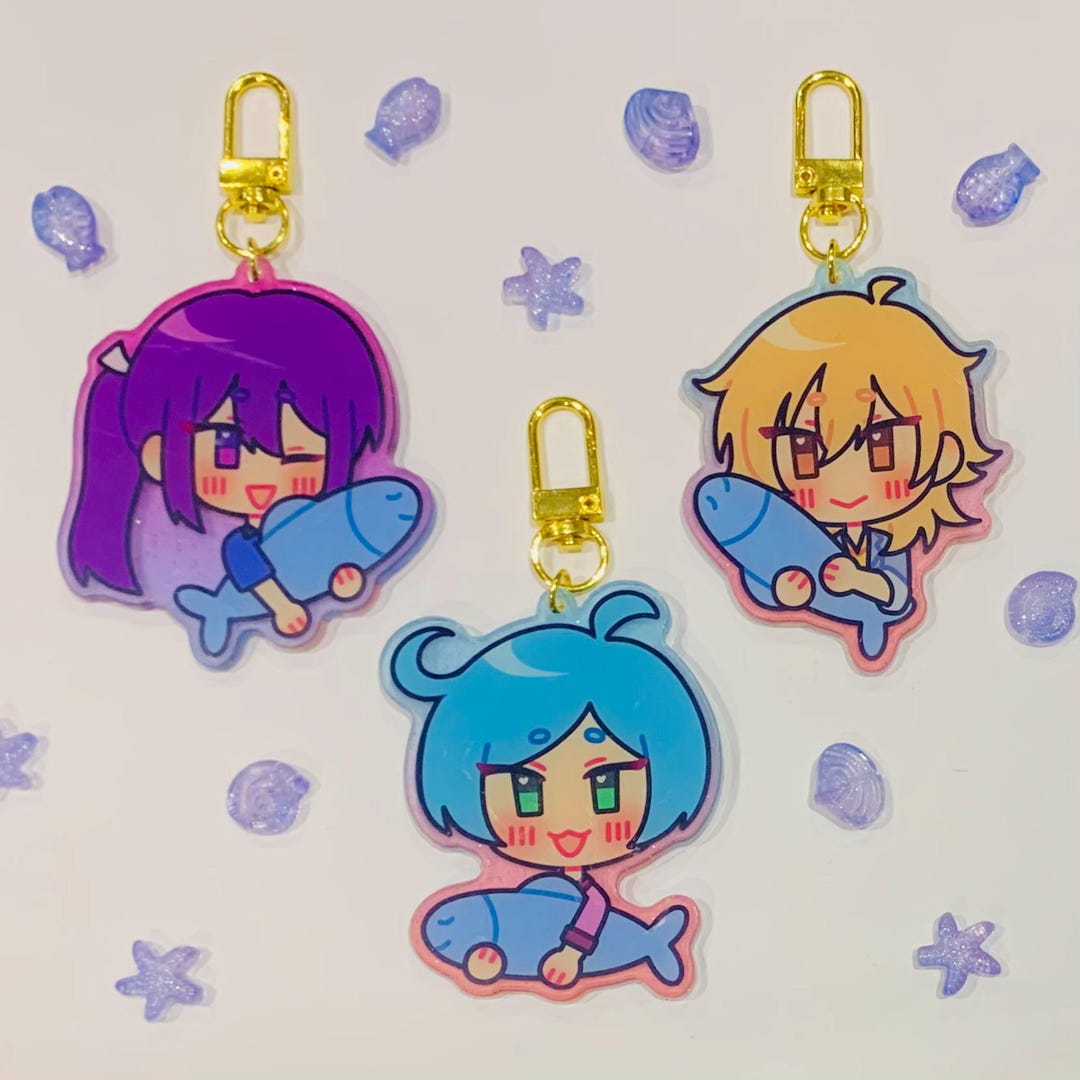 Enstars Marine Bio Club Keychain Charms - Etsy