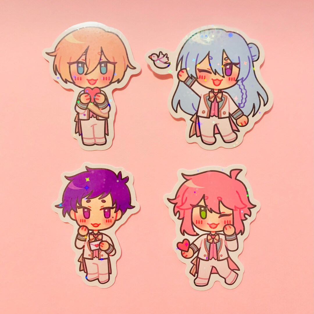 Enstars Holographic Stickers Primavera - Etsy