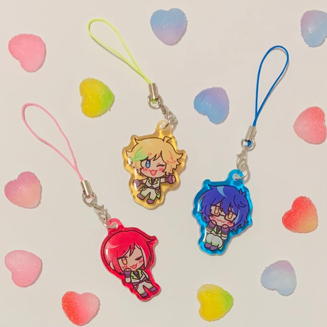 Enstars Switch Gummy Phone Charms Keychains - Etsy
