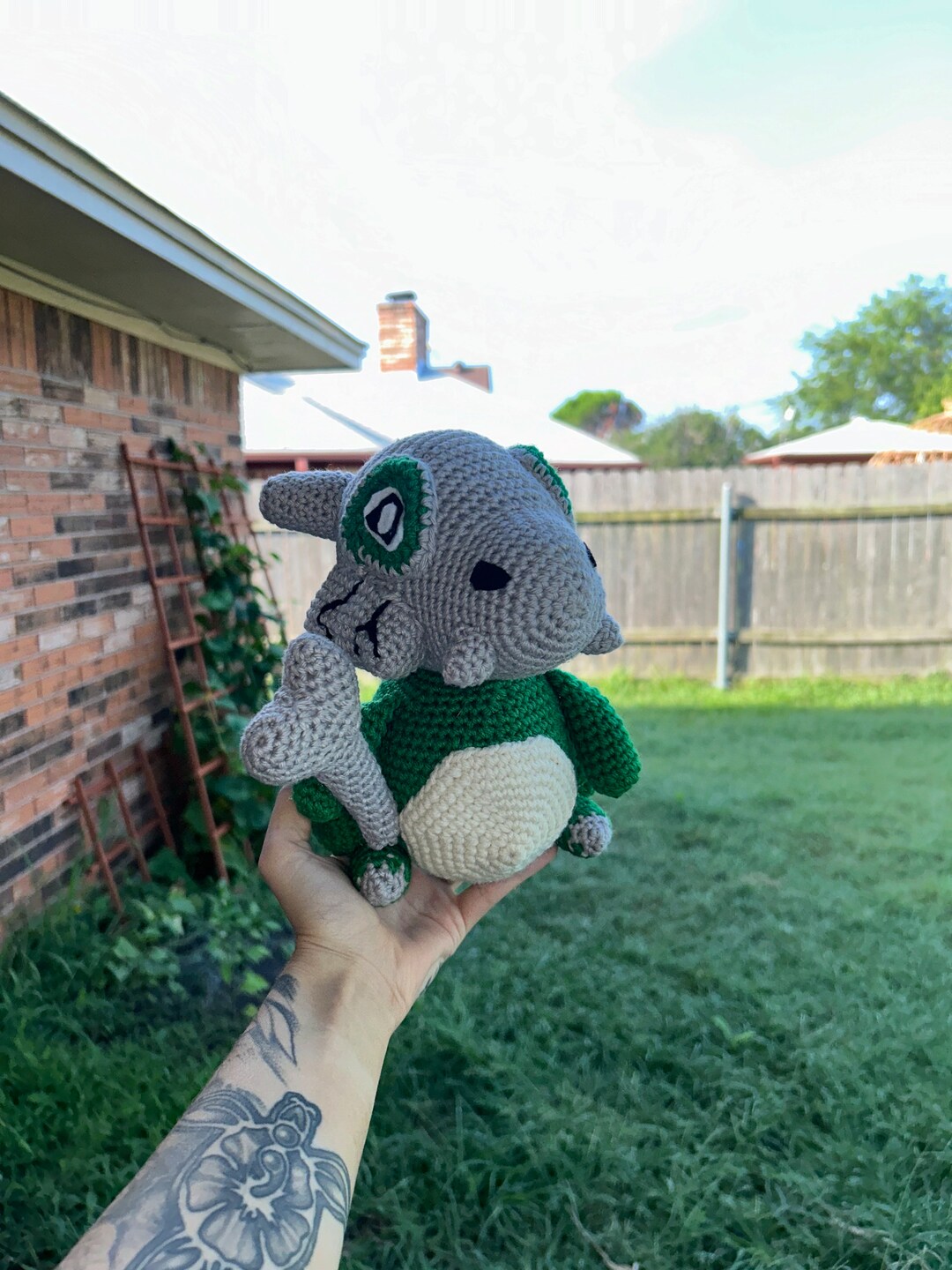 Crochet Shiny Cubone - Etsy