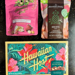 Aloha Gift Box Hawaiian Treats Gift, Hawaiian Host, Honolulu Cookie ...