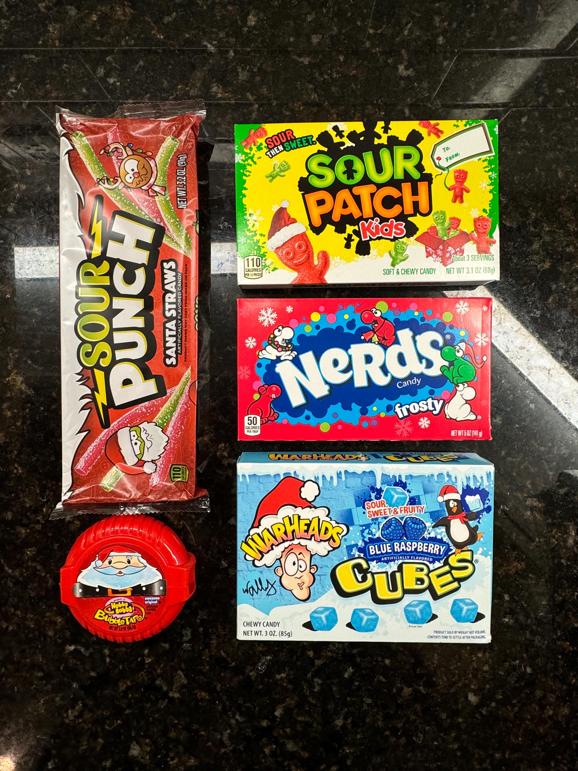 Teen and Tween Sweet and Sour Christmas Candy Gift Box - Etsy