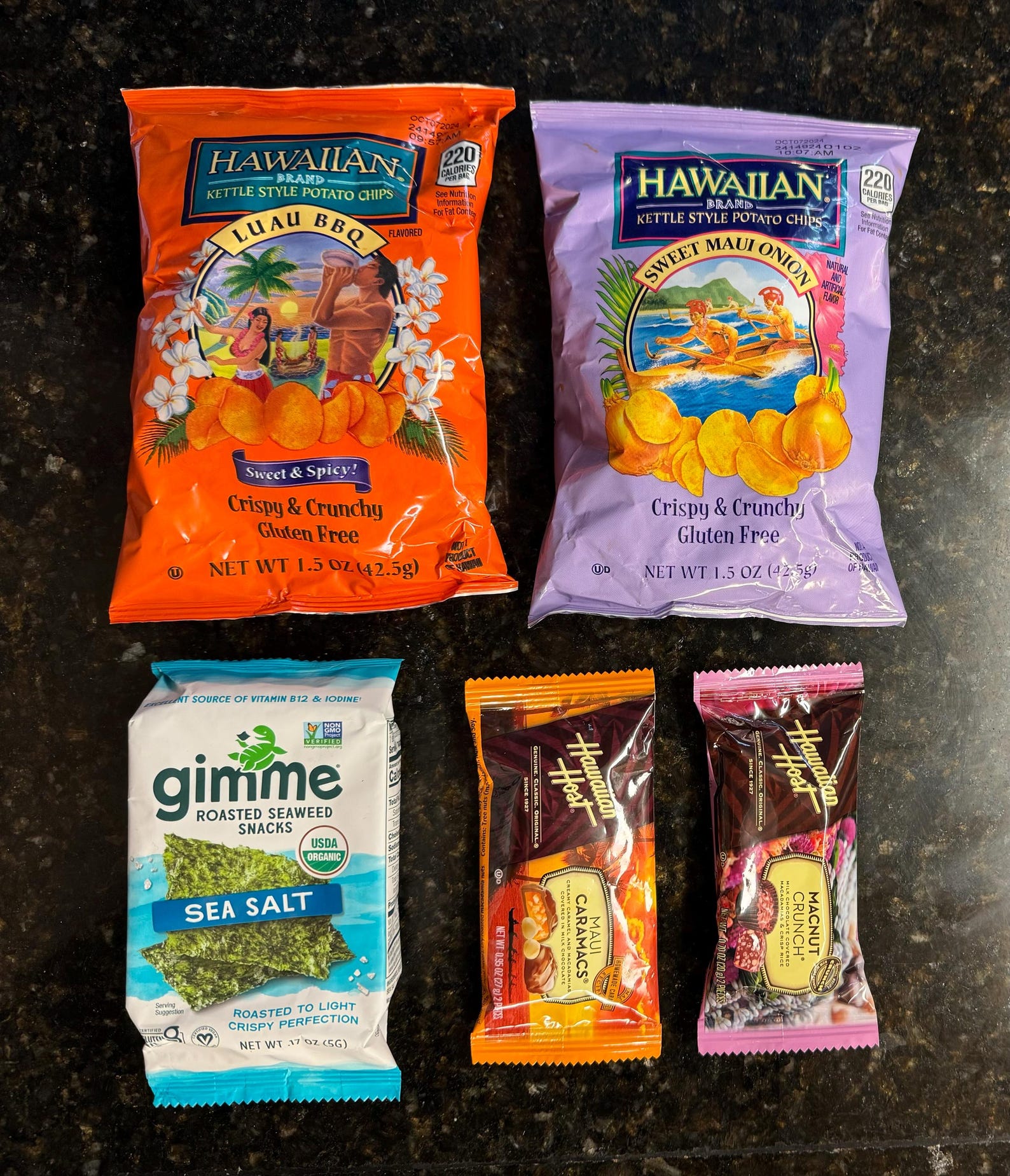 Aloha Gift Box Hawaiian Treats Gift, Hawaiian Host, Honolulu Cookie ...