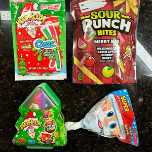 Teen and Tween Sweet and Sour Christmas Candy Gift Box - Etsy