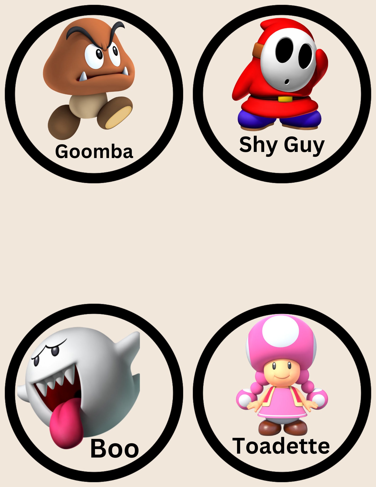 Super Mario Scavenger Hunt - Etsy