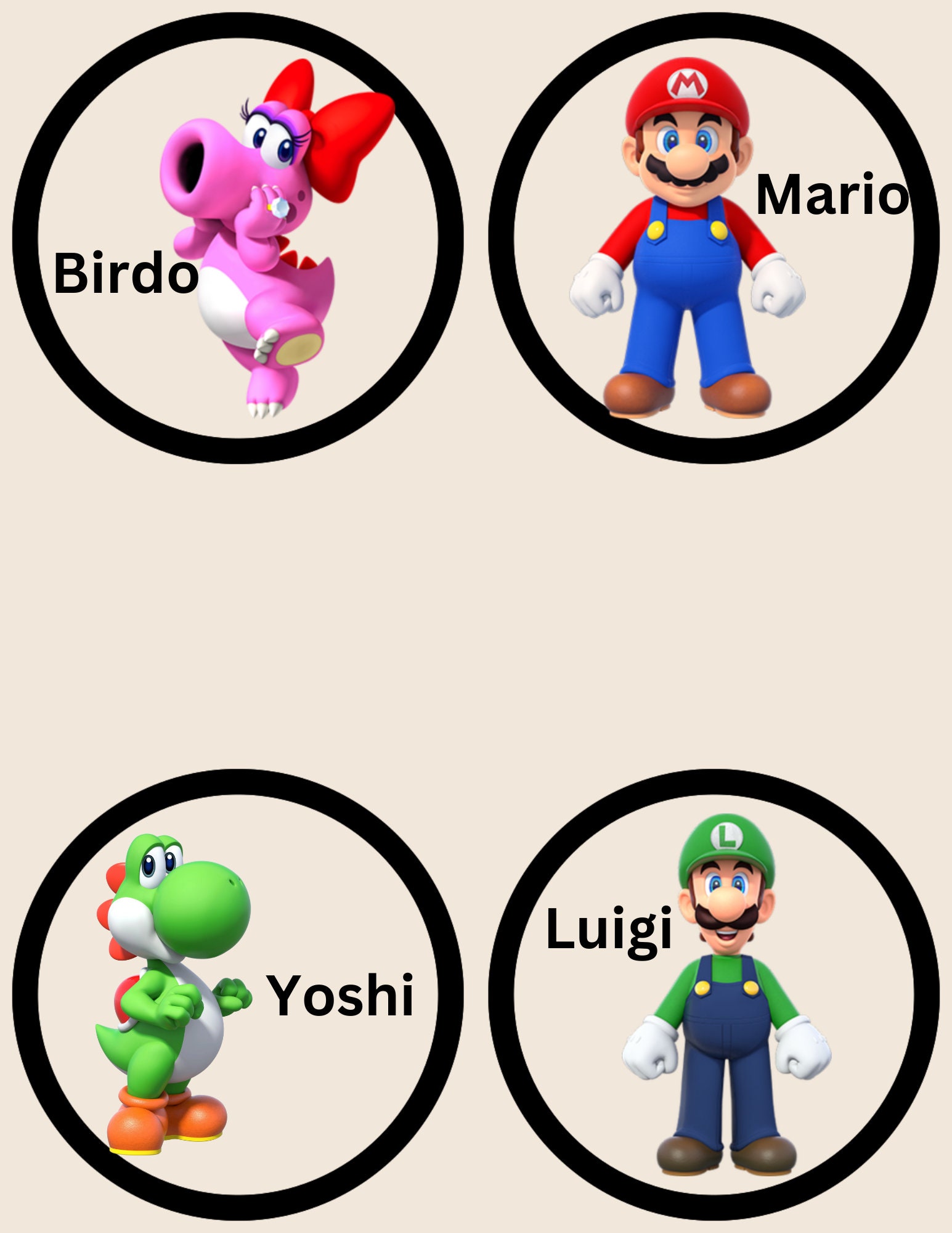 Super Mario Scavenger Hunt - Etsy