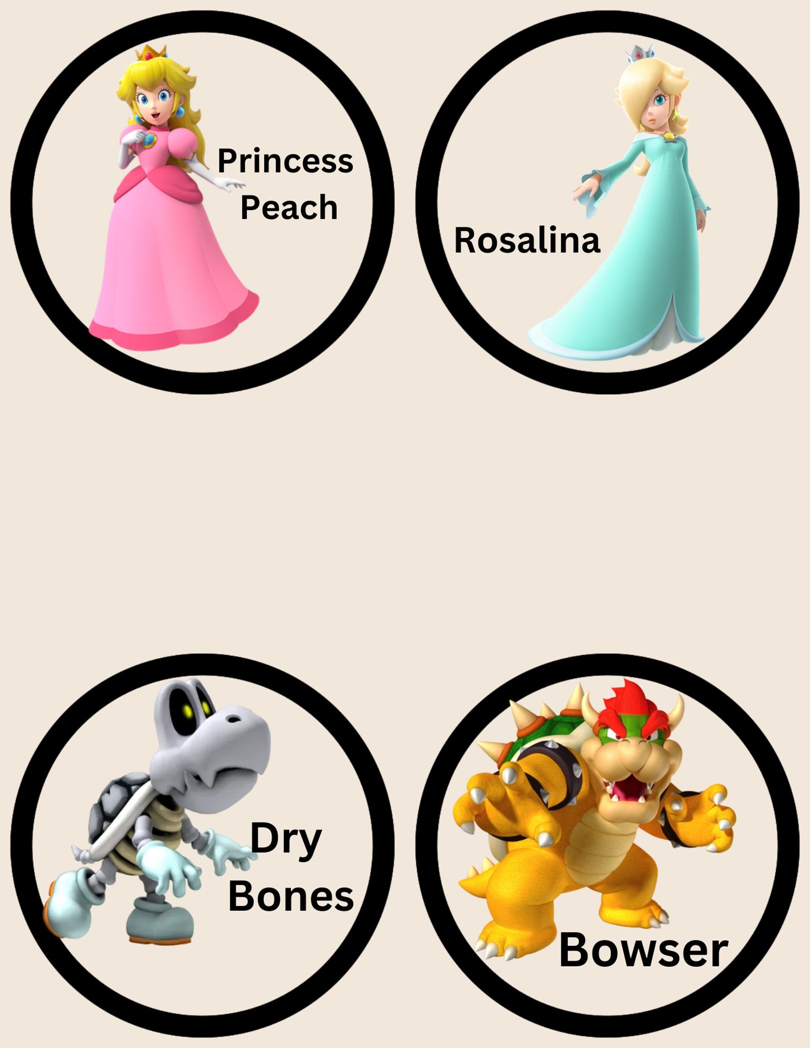 Super Mario Scavenger Hunt - Etsy