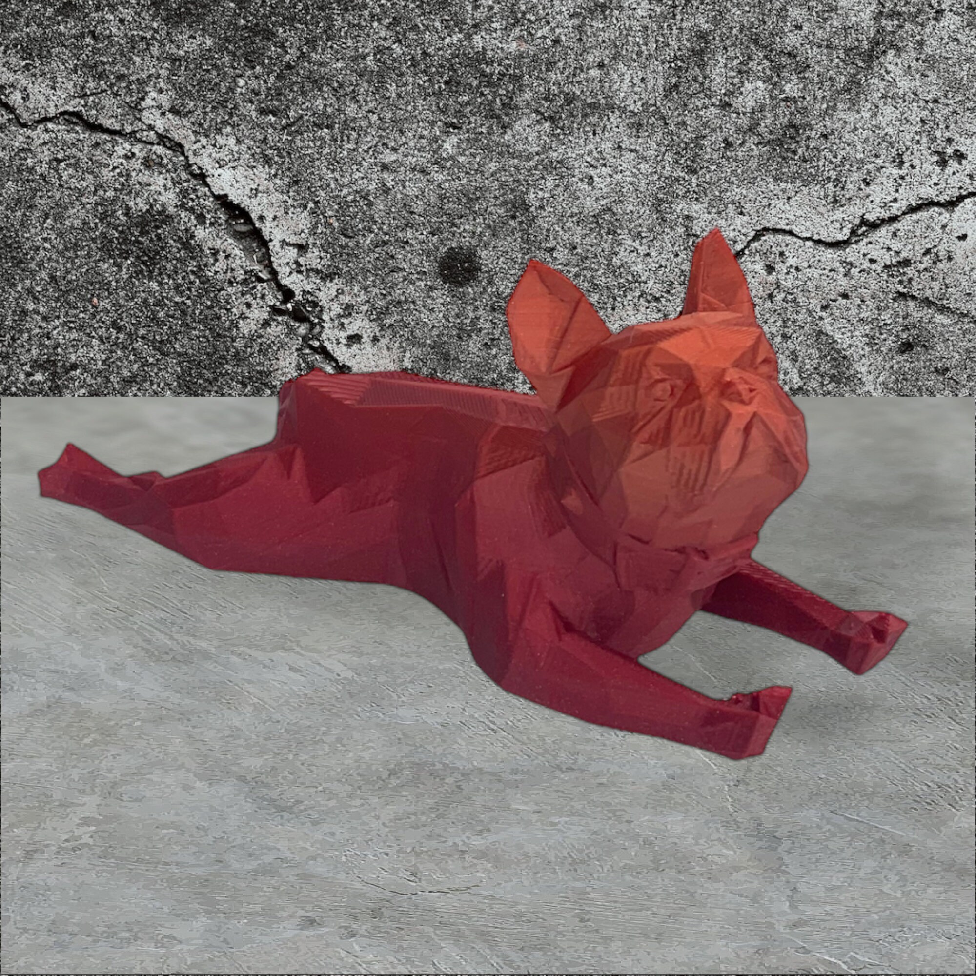 3d Printed French Bulldog Figure - Etsy