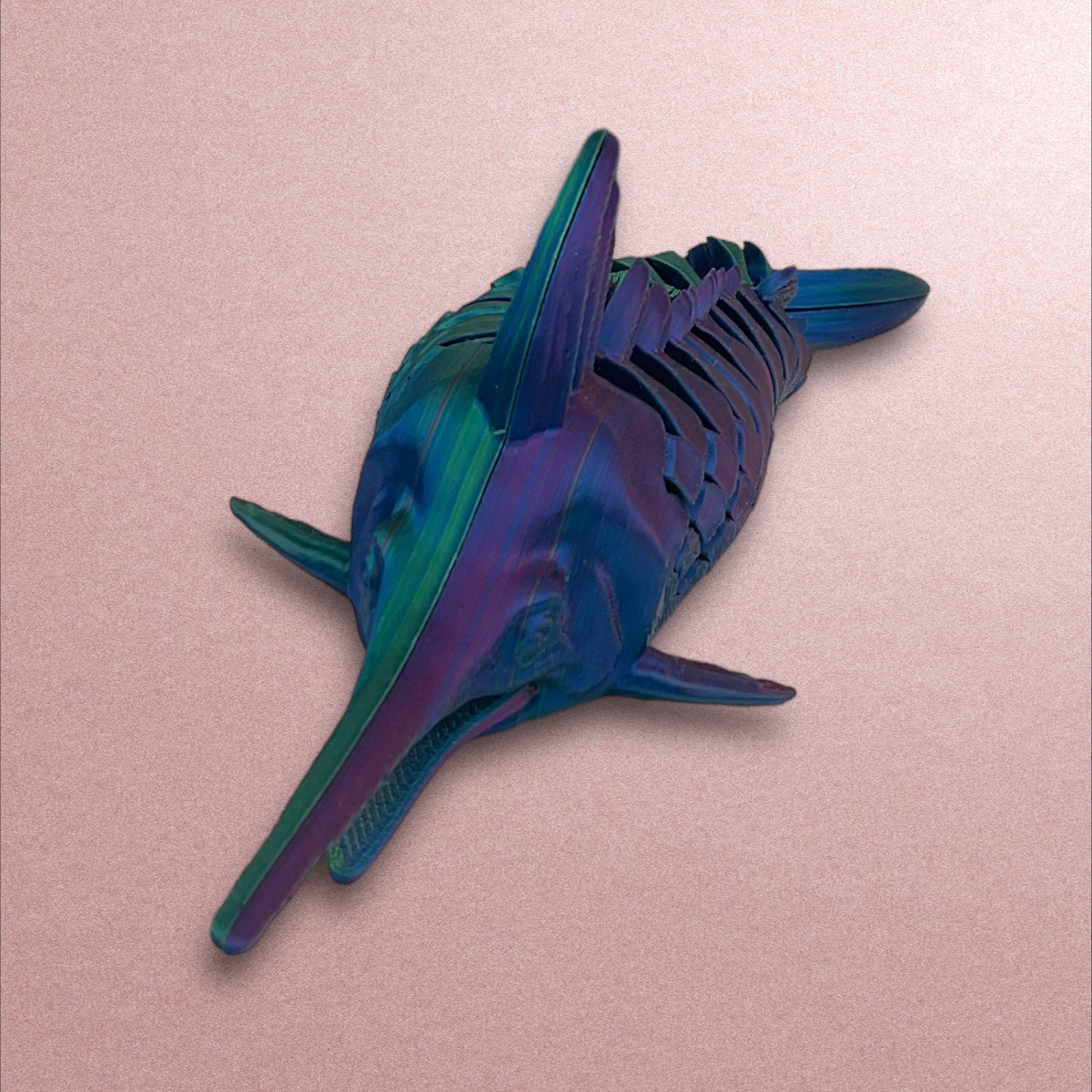 3d Printed Articulated Sword Fish - Etsy