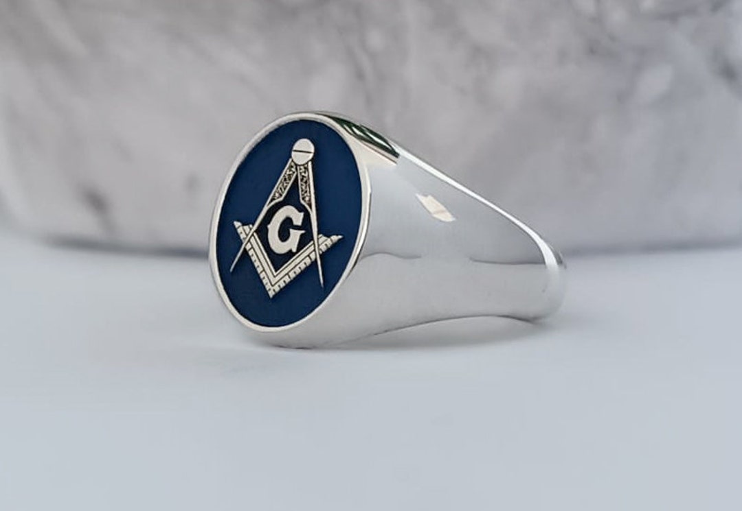 Masonic Ring / Freemason Ring / Masonic Jewelry / Masonic Lodge Ring ...