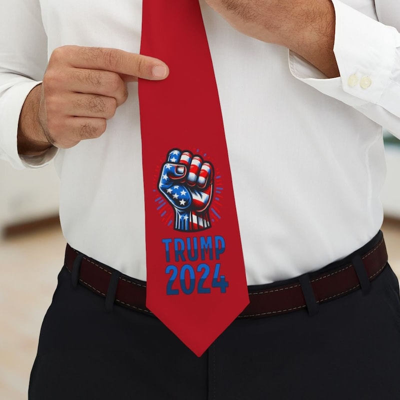Trump Necktie Tie - Etsy