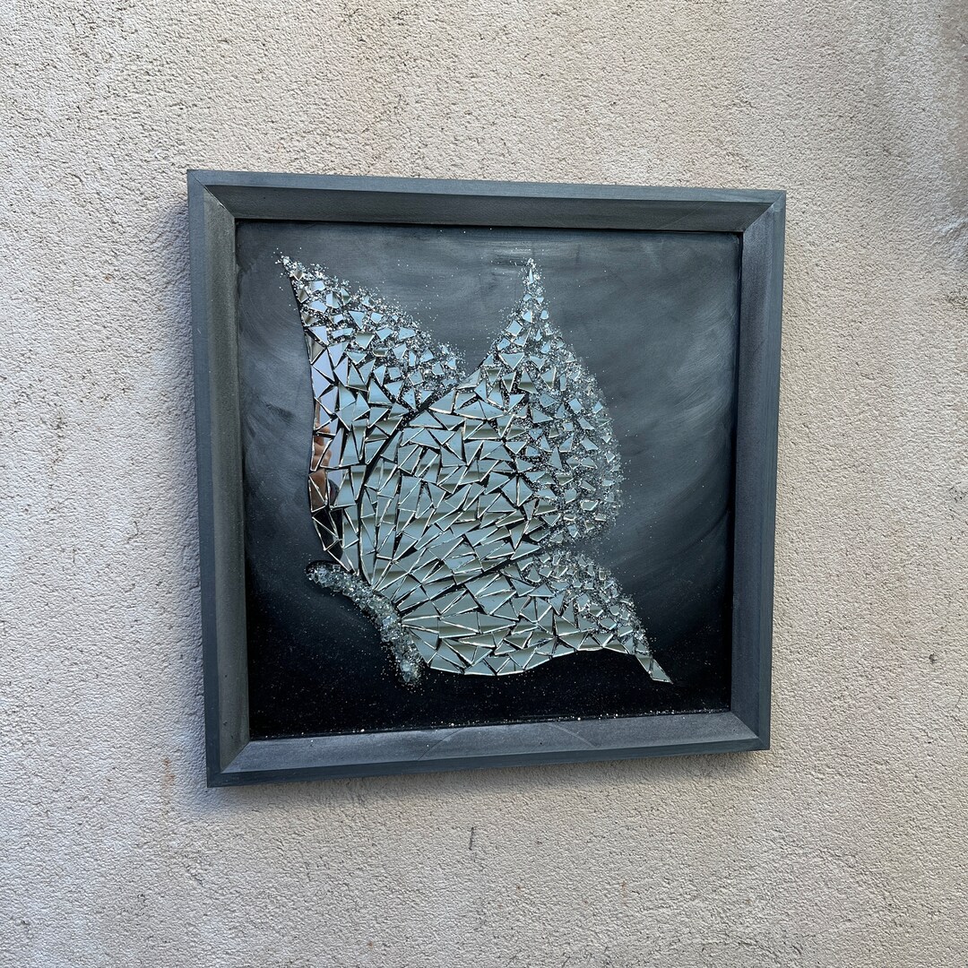 Mirror Art-handcrafted Acrylic Painting on Mirrored Wooden - Etsy