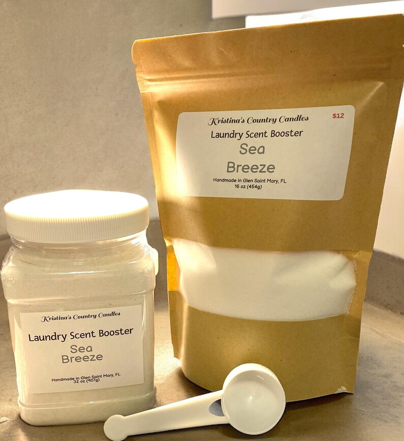 Laundry Scent Booster: Odor Eliminator, Scented Powder - Etsy