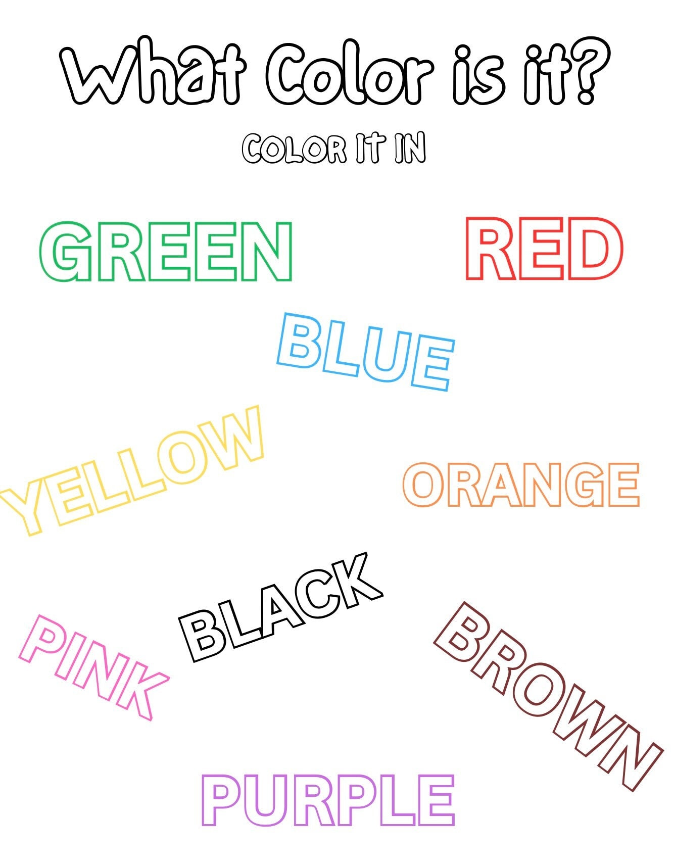 Kids Coloring Page Bundle - Etsy