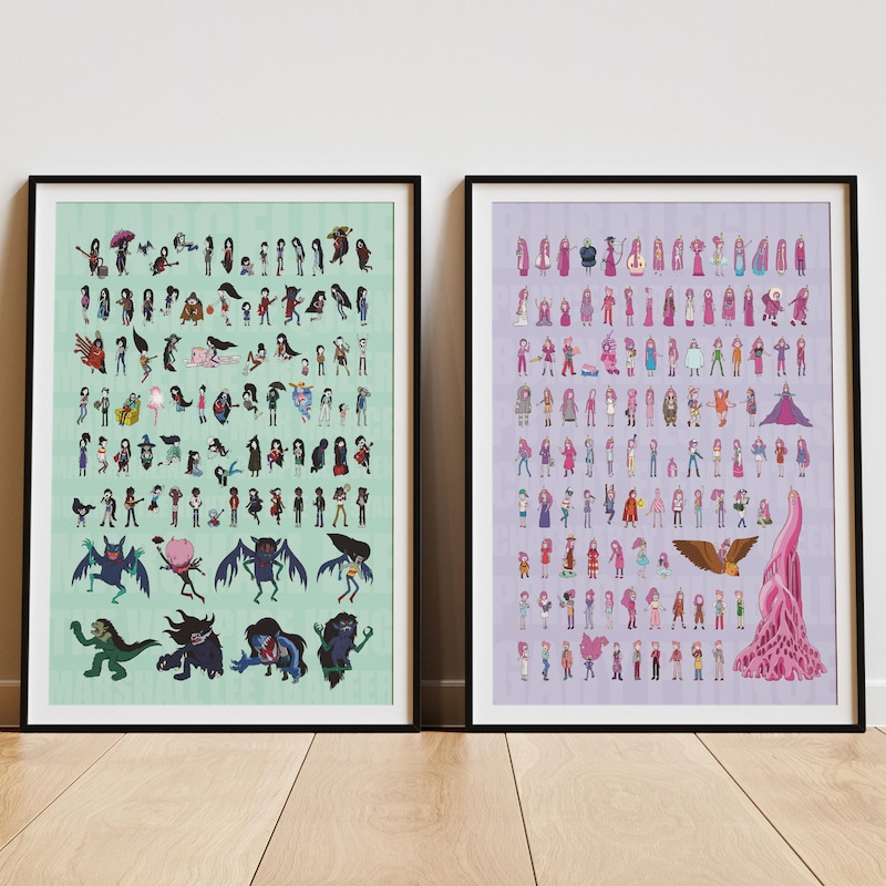 Adventure Time Poster - Etsy