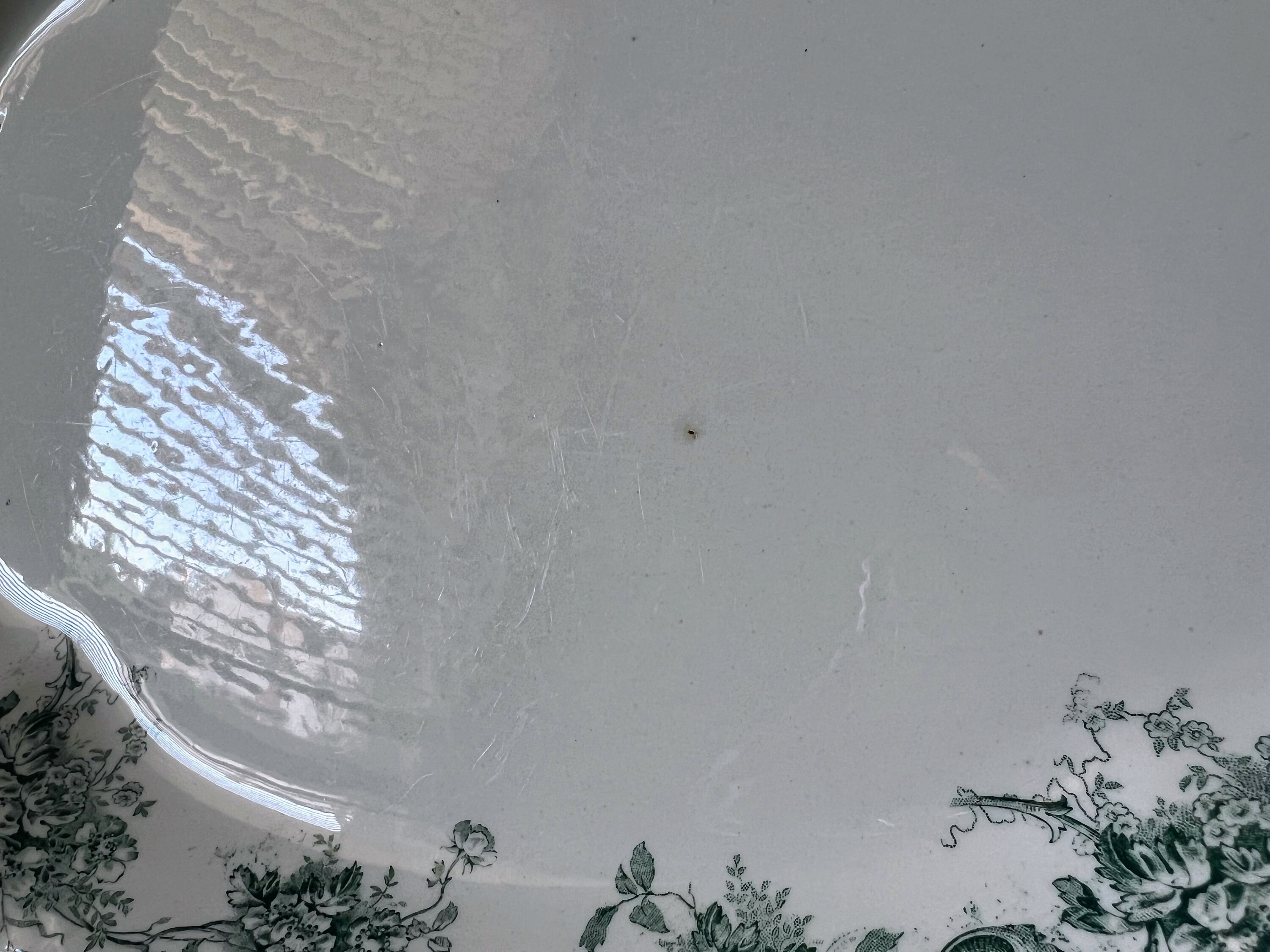 Antique Oval Buffalo Pottery Semi-vitreous Platter in the Stunning ...