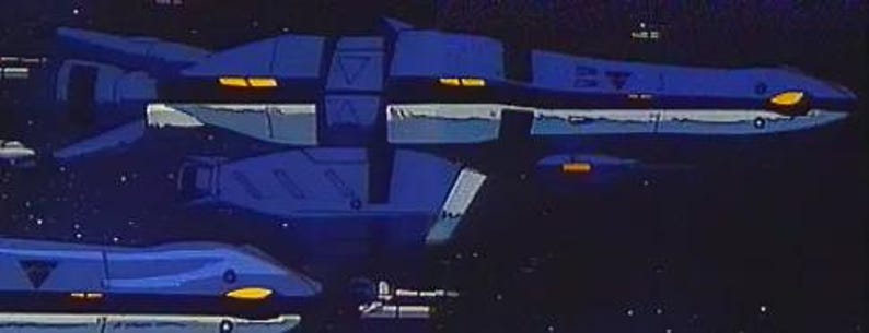 Garfish Ship - Robotech - Mospeda - New Generation - Etsy