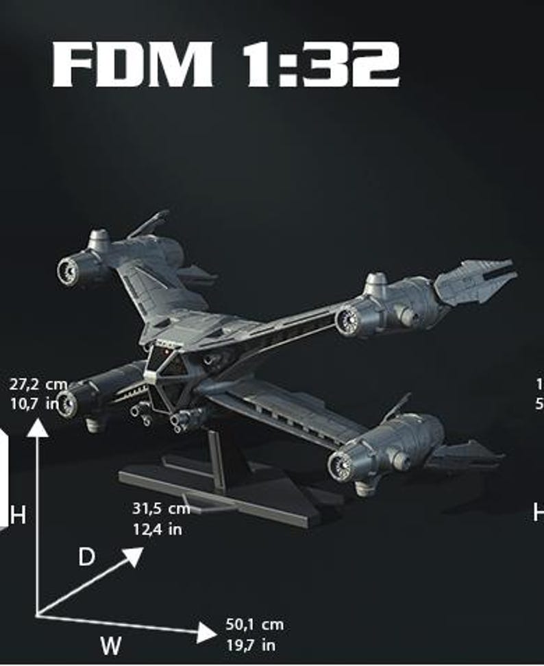 Babylon 5 Starfury Space Fighter - Etsy