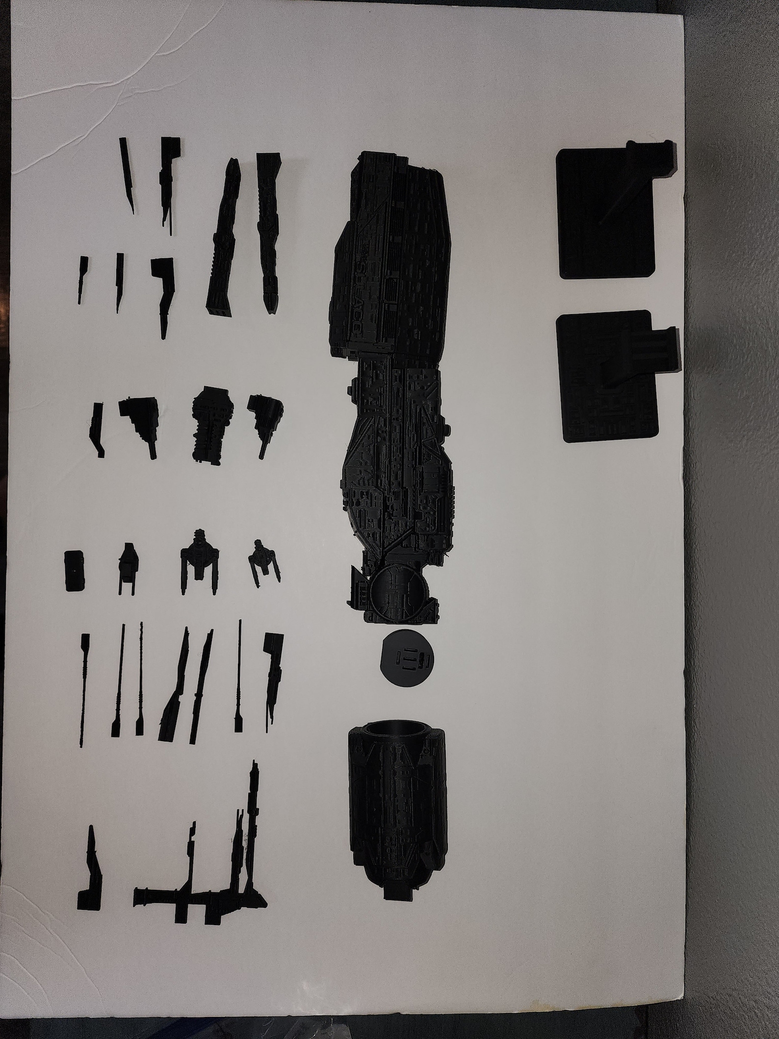 Aliens - Sulaco Model Kit - 3D Printed - 28" Length - Etsy