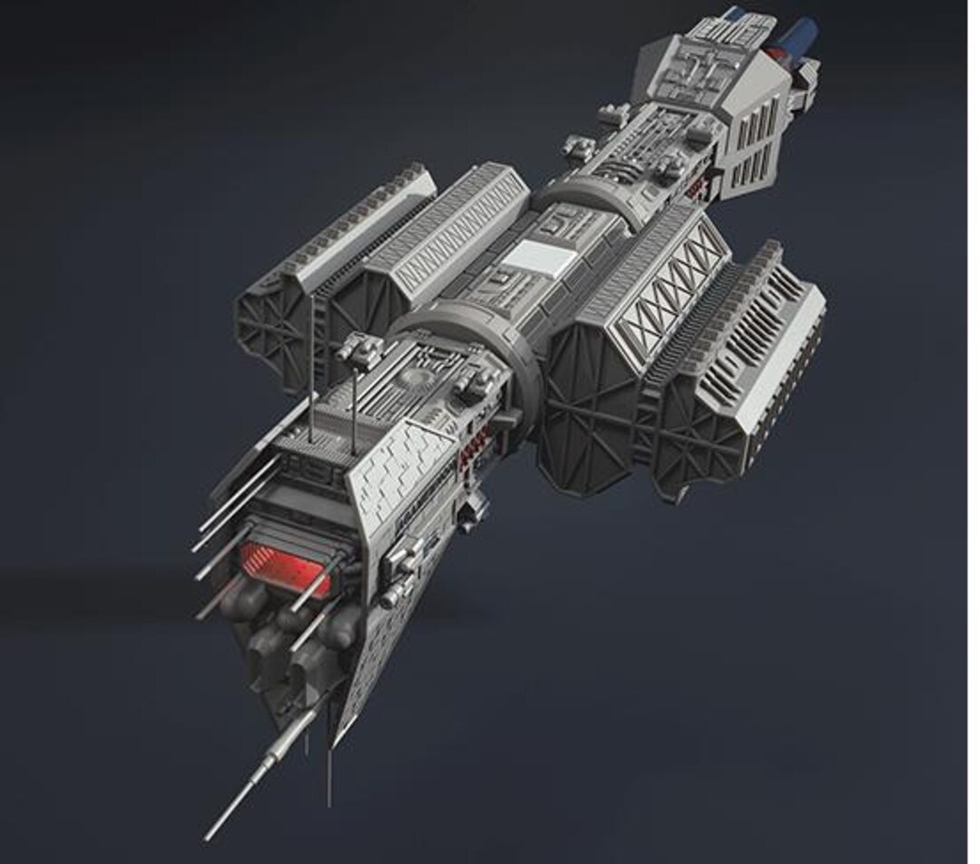 Babylon 5 Omega Class Destroyer - Etsy