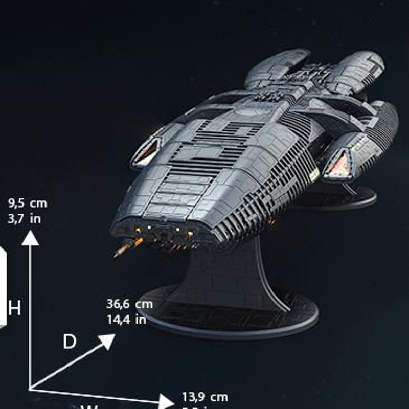 Battlestar Galactica Model Kit - Etsy