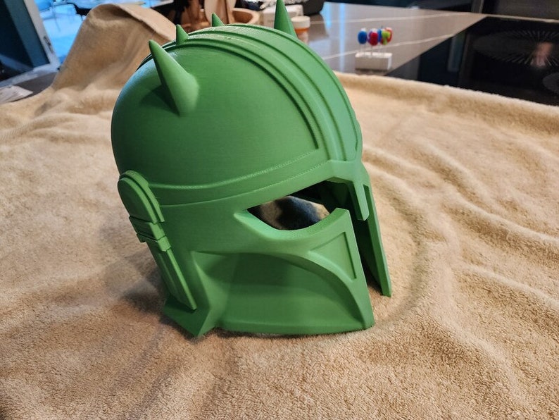 Mandalorian Armorer 3D Printed Helmet - Etsy