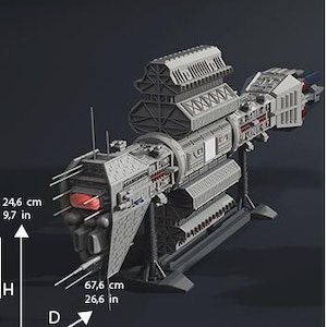 Babylon 5 Omega Class Destroyer - Etsy