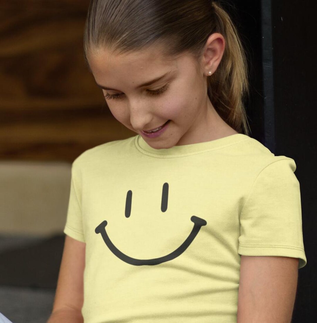 Big Bold Smiley Face Tshirt to Brighten Your Day and the World Around ...