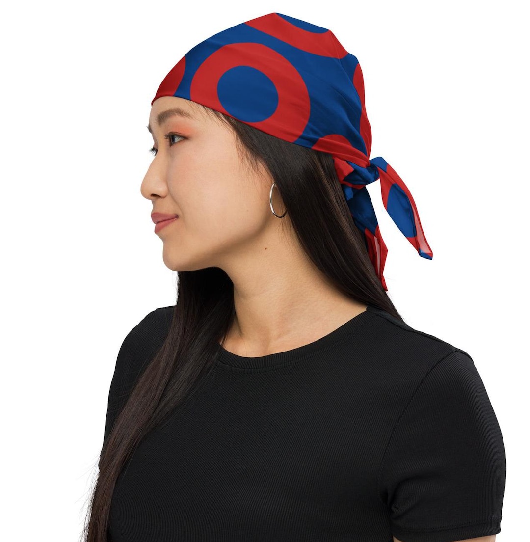 Phish Bandana | Red Donut Pattern | Phish Accessories - Etsy