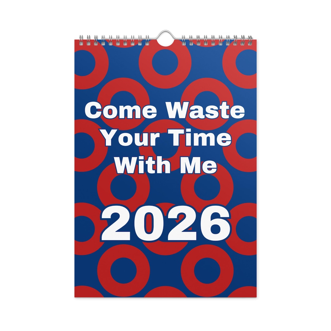 Phish Wall Calendar 2026 | Phish Stocking Stuffer | Phish Christmas ...