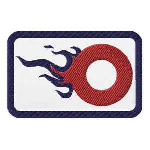 Phish Patch | Blazing Donut | Embroidered Patches - Etsy