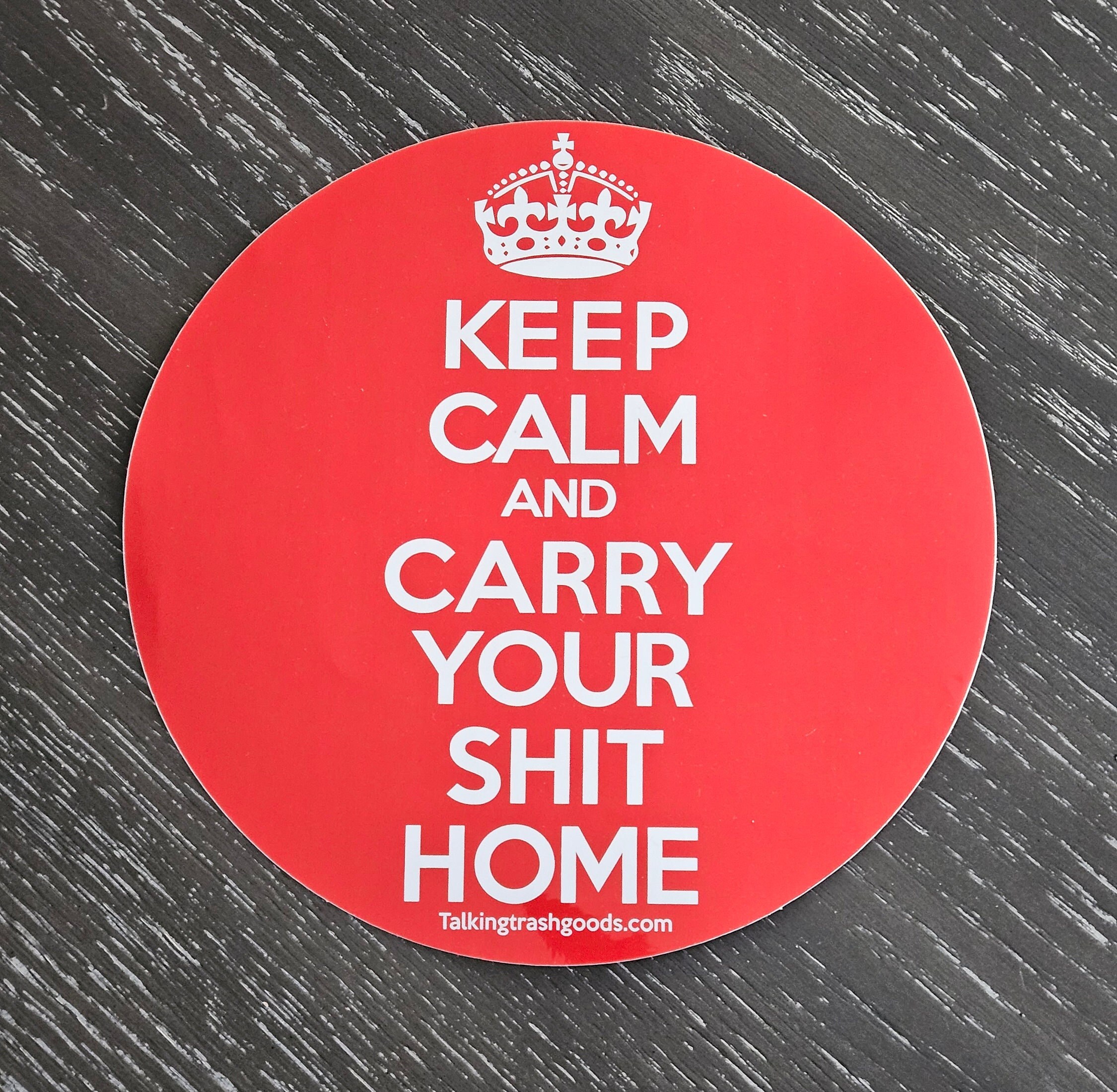 Trash Can Sticker, Decal, Dog Waste Sticker, Dog Poop Sticker, Funny ...