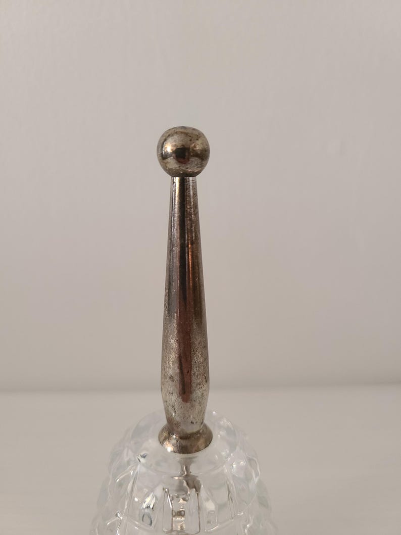 Vintage Princess House Crystal Bell — Made in France, 6.5" Lead Crystal ...
