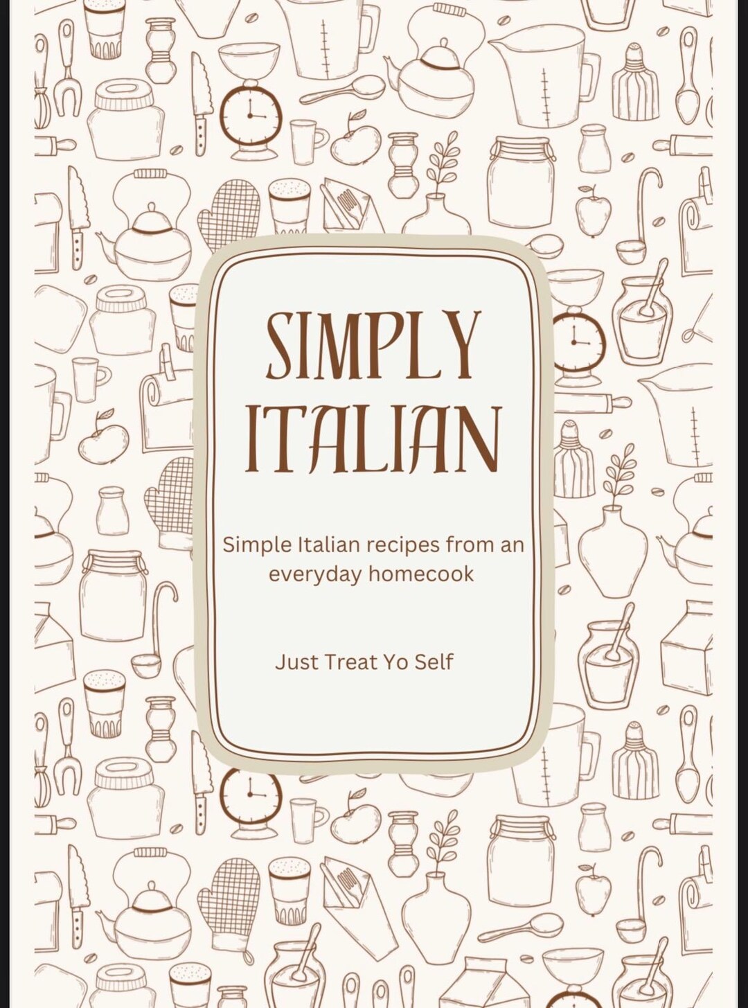 Simply Italian Cookbook - Etsy