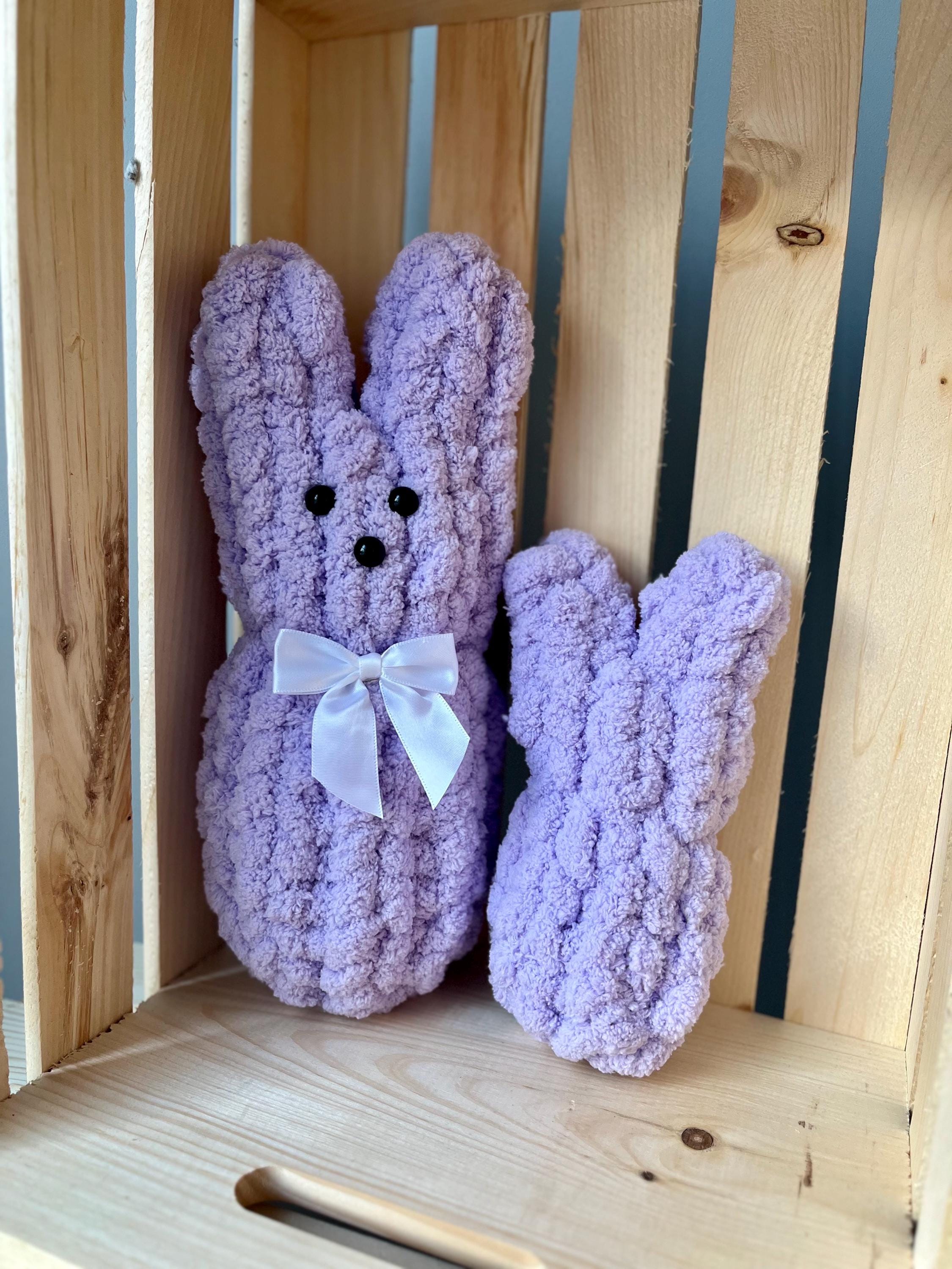 Chunky Knit Easter Peeps/bunnies - Etsy