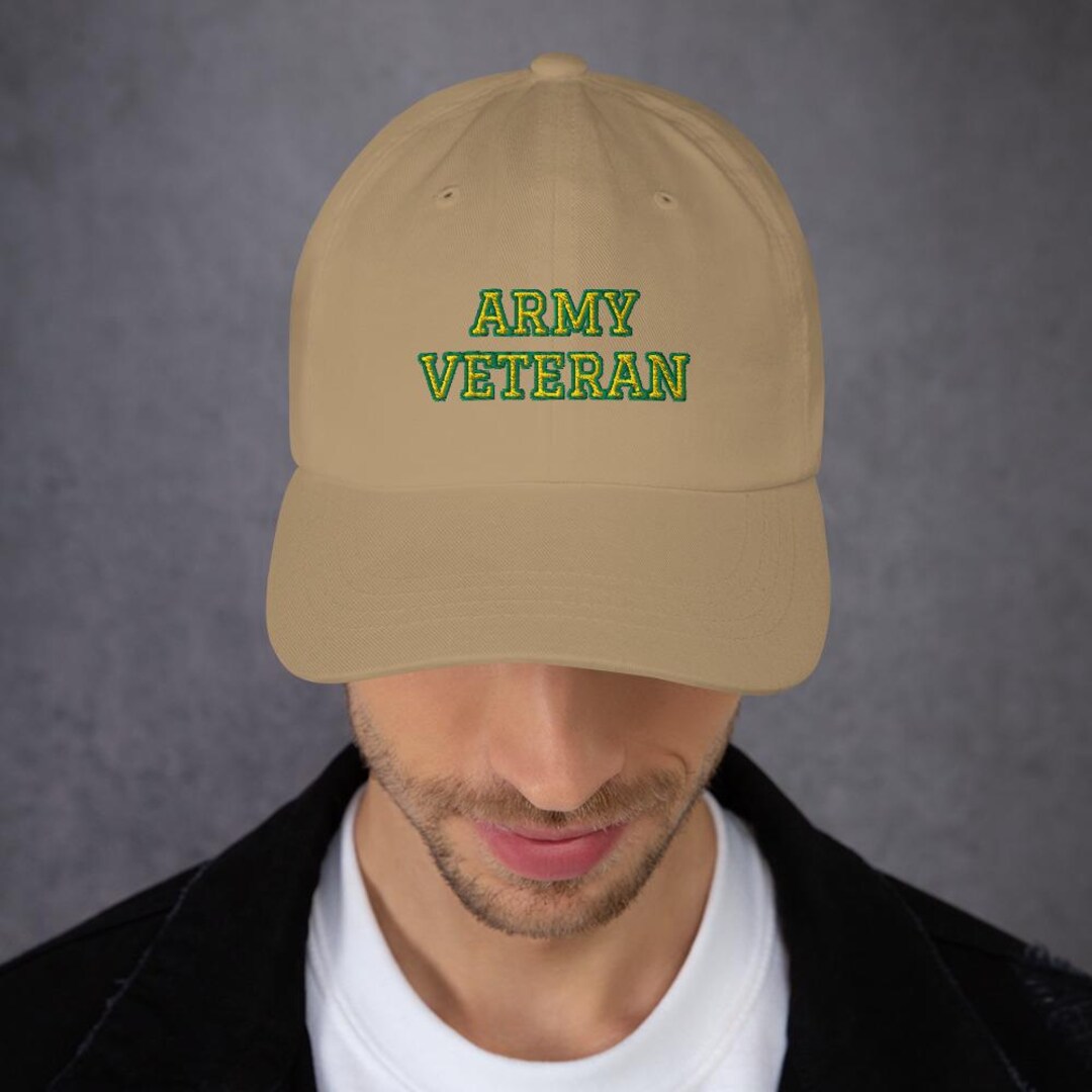 Army Veteran Baseball Cap - Etsy